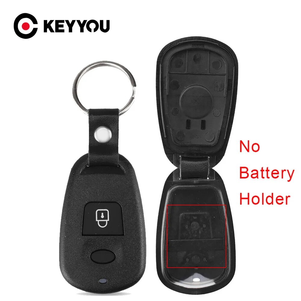 Ключ дистанционного управления KEYYOU для Hyundai Old Elantra до 2003 года, Santa Fe Eagle, townan без установки батареи, 1 кнопка