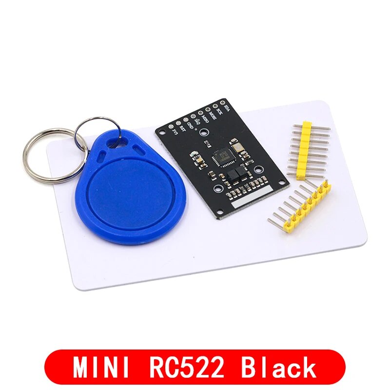NFC RFID-модуль Si Tai&SH RC522 MFRC-522 PN532 RDM6300 13,56 МГц 125 кГц MINI RC522 Black