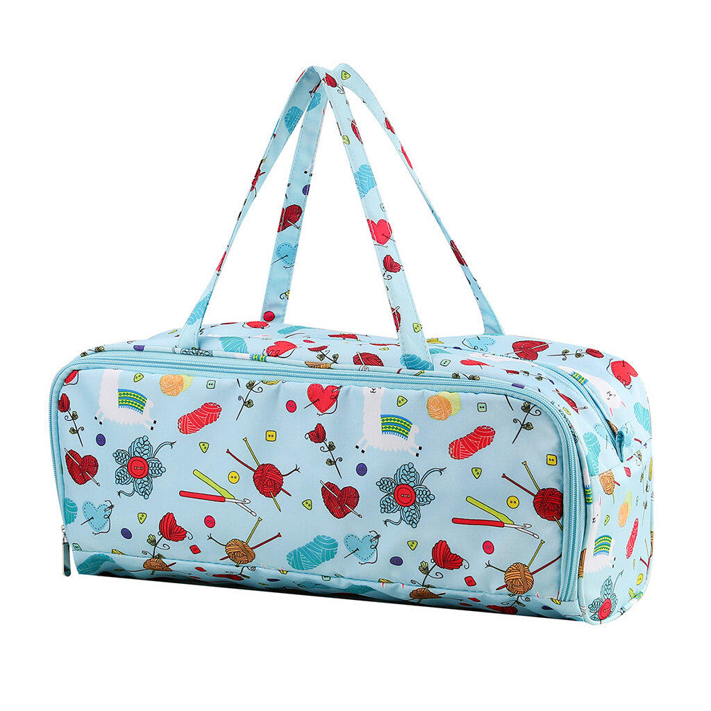 DIY Вязаная Сумка Органайзер Для Хранения Пряжи Home Daily Tote Oragnizer Корзина для Вязания Крючком для Мотка Спиц Для Шитья