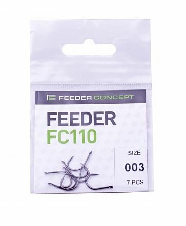 Крючки FEEDER CONCEPT разм. 3 7шт.