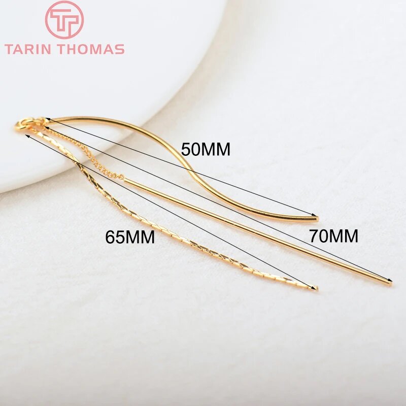 Цепочки TARIN THOMAS, позолоченные, 50/65/70 мм, Style 4 2375