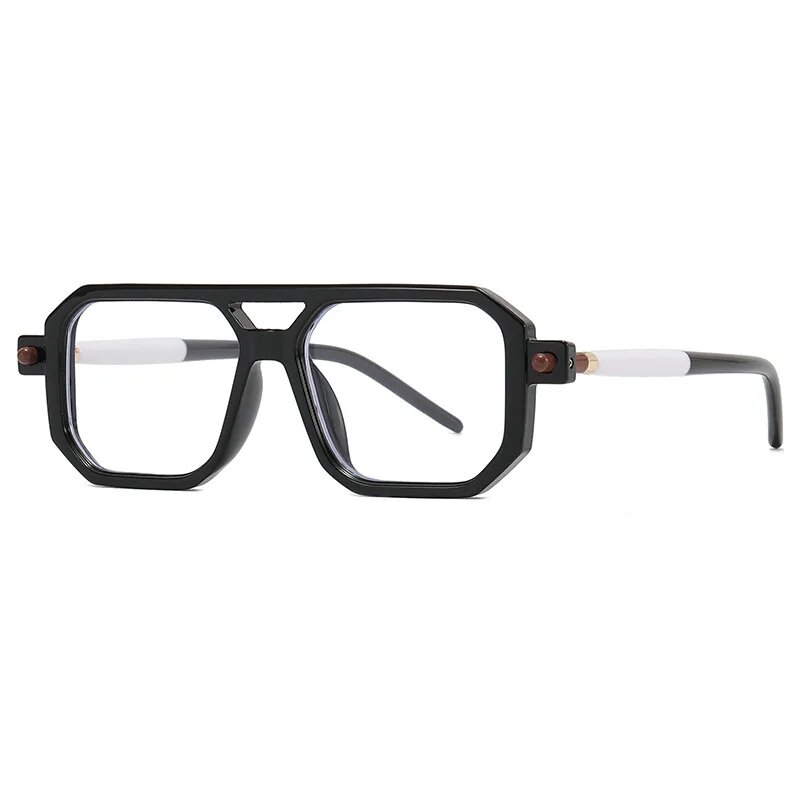 Мужские очки в стиле ретро Black white, MYOPIA -125