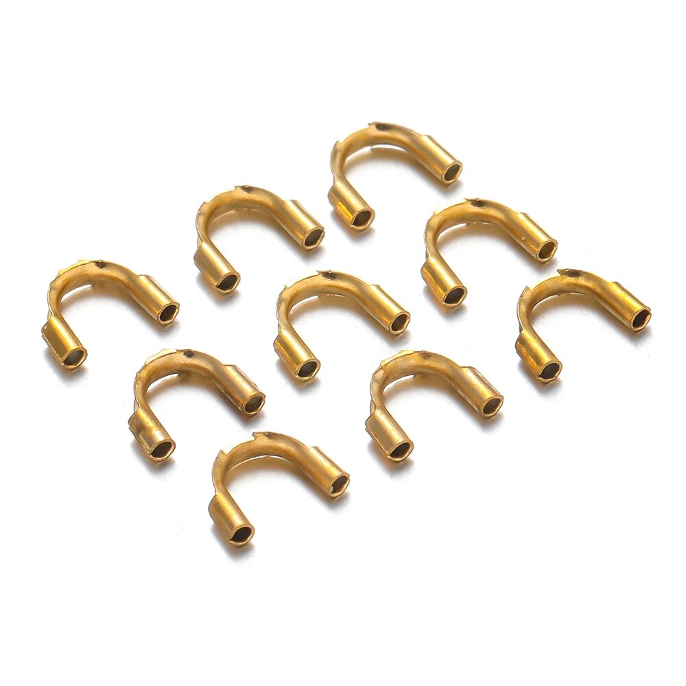 Золотые защитные петли Semitree, цвет gold