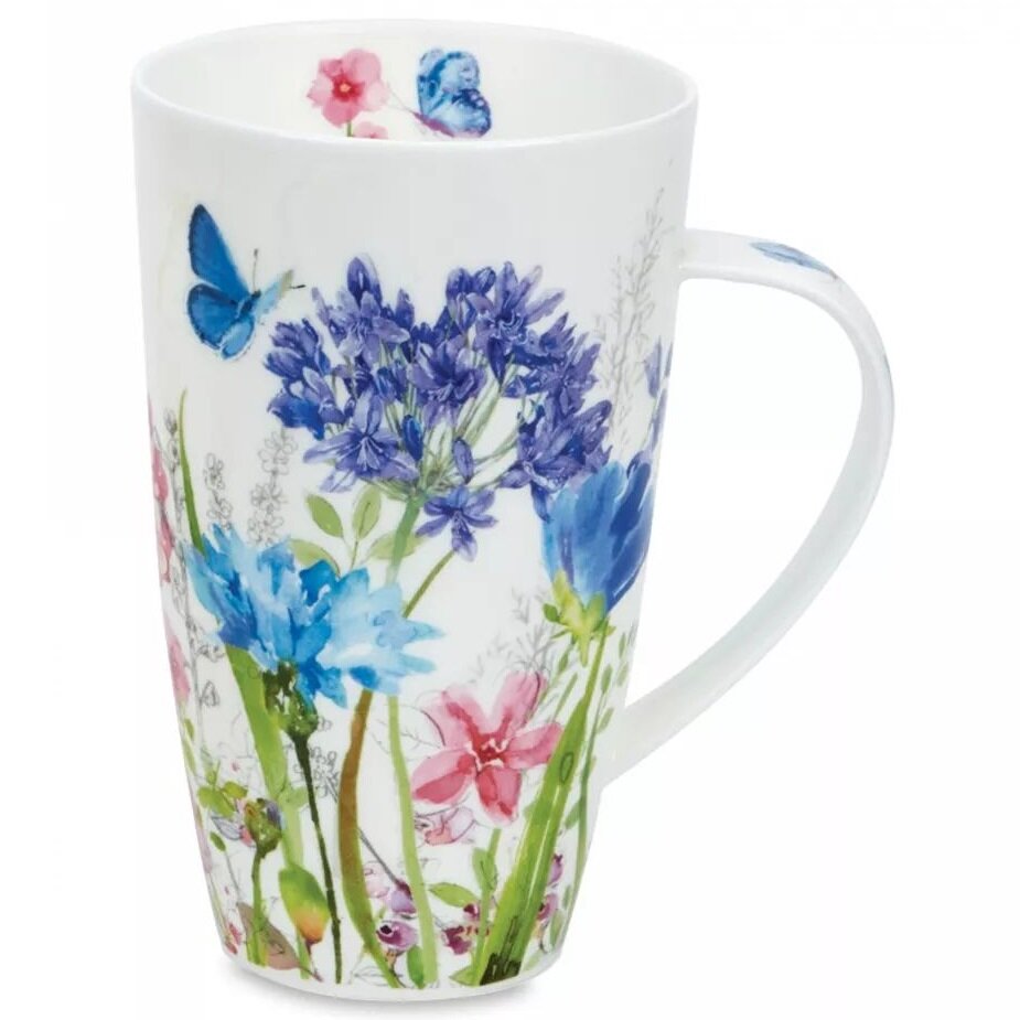 Кружка Dunoon Henley Blue Wildflowers 78303589