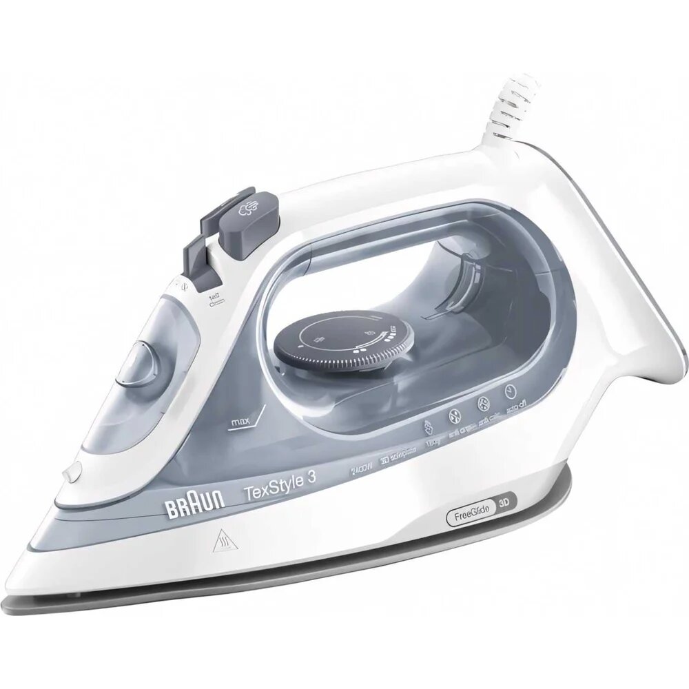 Утюг Braun SI3054GY 0127405004 с паровым ударом, вертикальным отпариванием и керамической подошвой