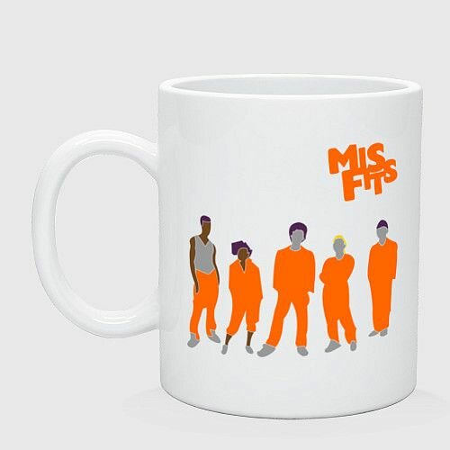 Misfits Orange Керамическая кружка