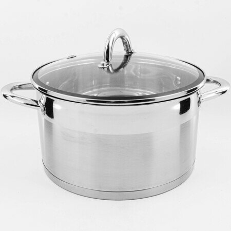 Кастрюля MAYER & BOCH, нержавеющая сталь, для индукционных плит, серебристый цвет