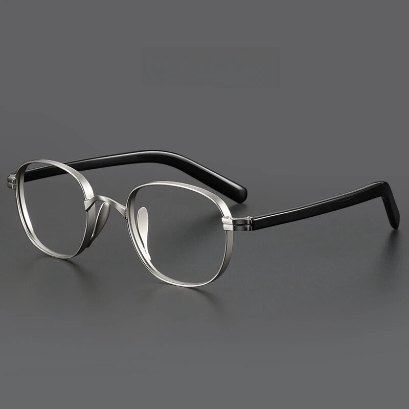 Очки YIMARUILI 8017 мужские титановые, Silver