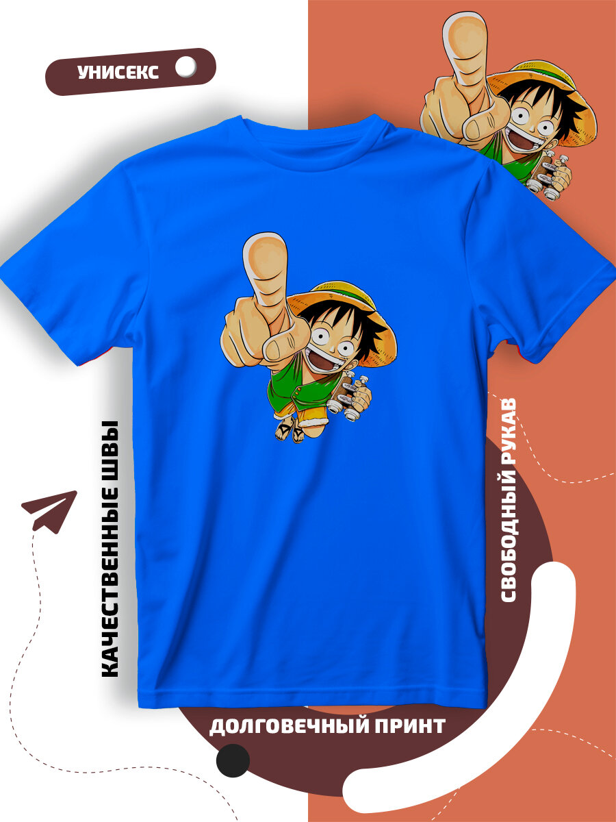 Футболка Ван Пис Манки Д Луффи