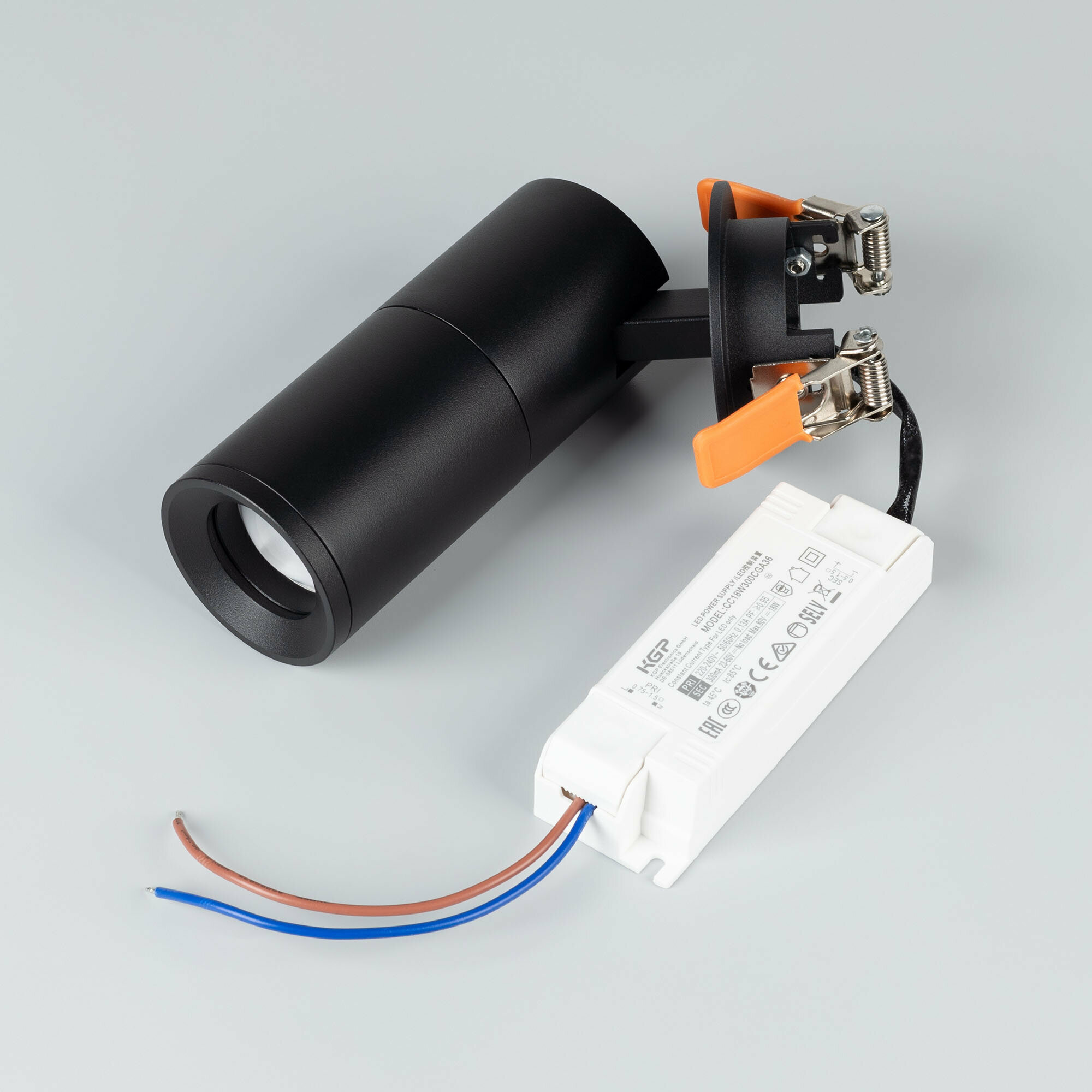 Лампы светодиодные Arlight Светильник LGD-ARTEMIS-BUILT-FLAP-R55-12W Warm2700 (BK, 8-80 deg, 230V) (Arlight, IP20 Металл, 5 лет)