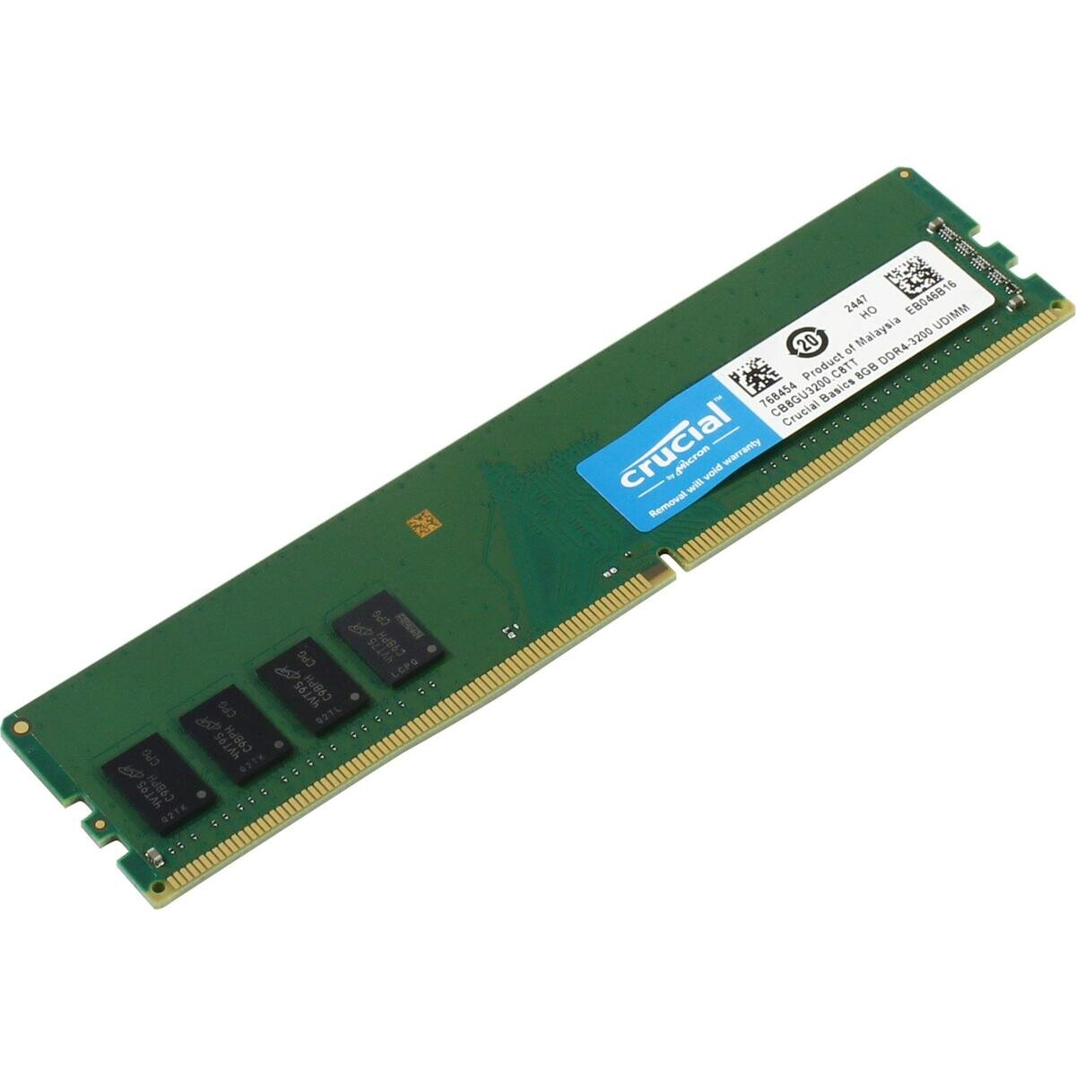 Crucial DDR4 DIMM 8Gb CL22