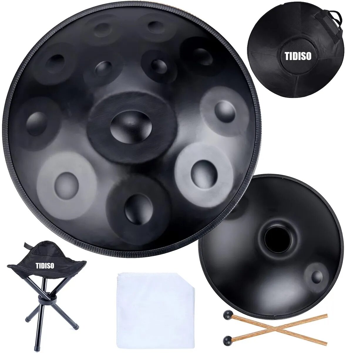 Народный ударный инструмент из нержавеющей стали для музыки-20 мм