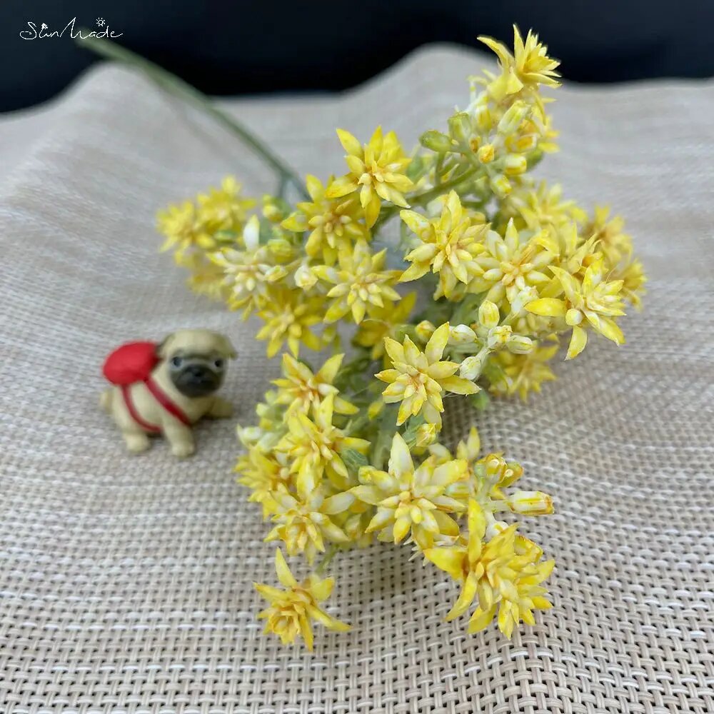SunMade искусственные дикие цветы пластик