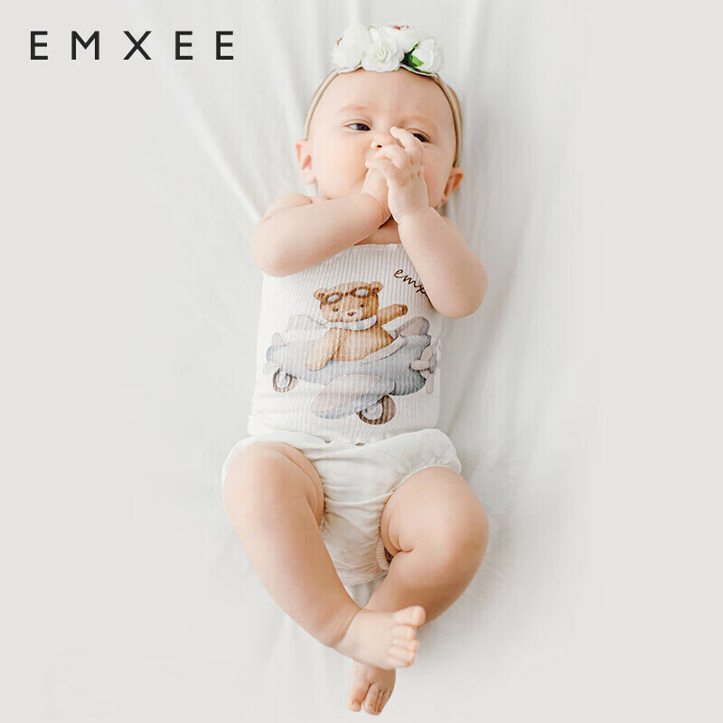 EMXEE Baby Belly Protection All Seasons Baby Belly Protection Artifact Newborn Umbilical Cord Belly Pocket Double Layer 17*17cm