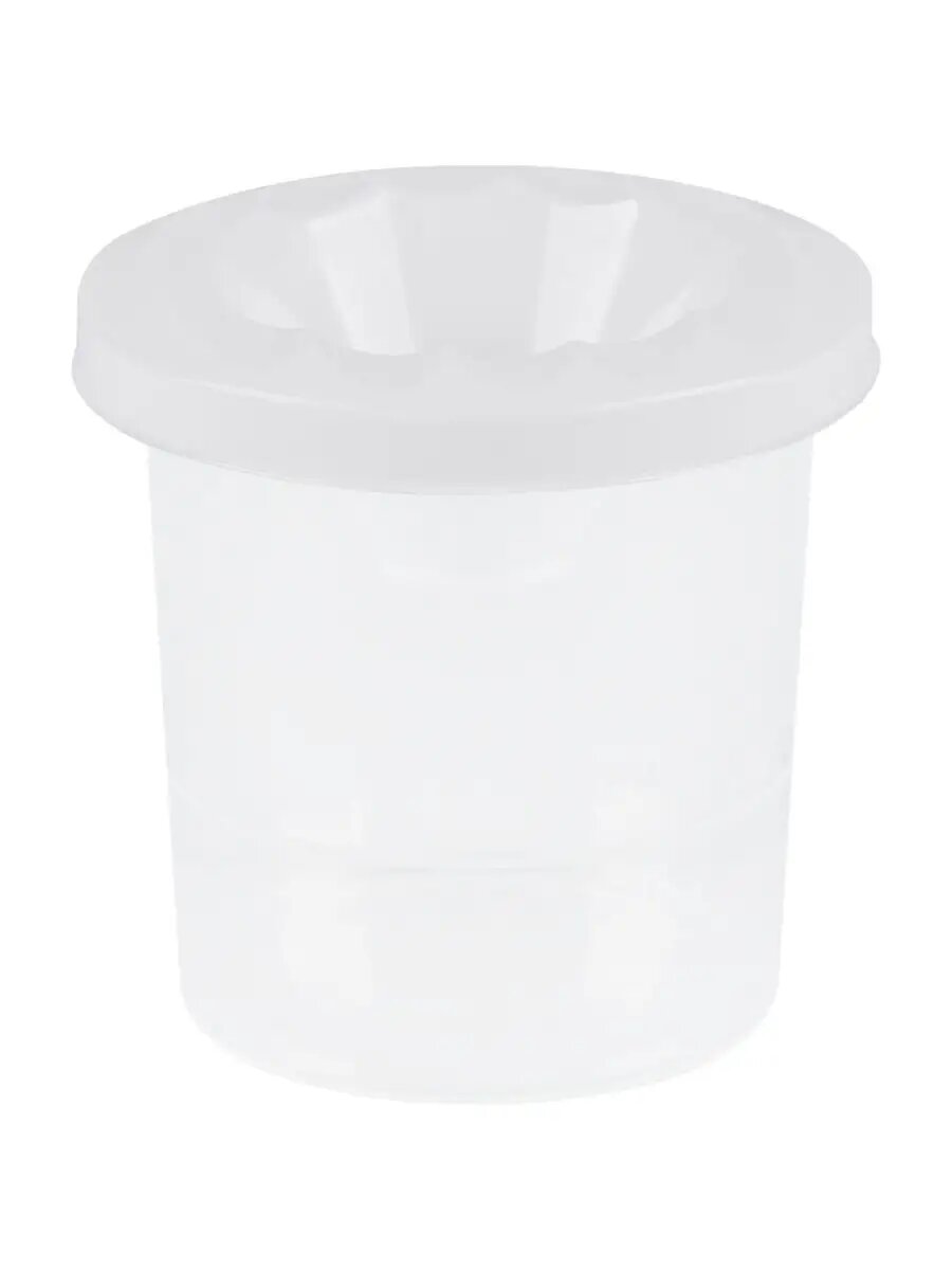 Стакан-непроливайка, белая