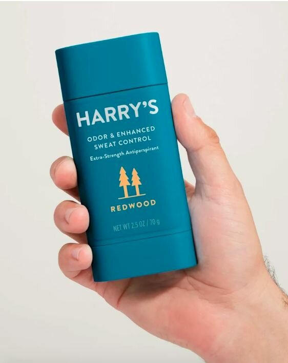 Harry's, Odor & Enhanced Sweat Control, Усиленный антиперспирант для мужчин, защита 48 часов, аромат Redwood: хвоя и сандал, 70 г