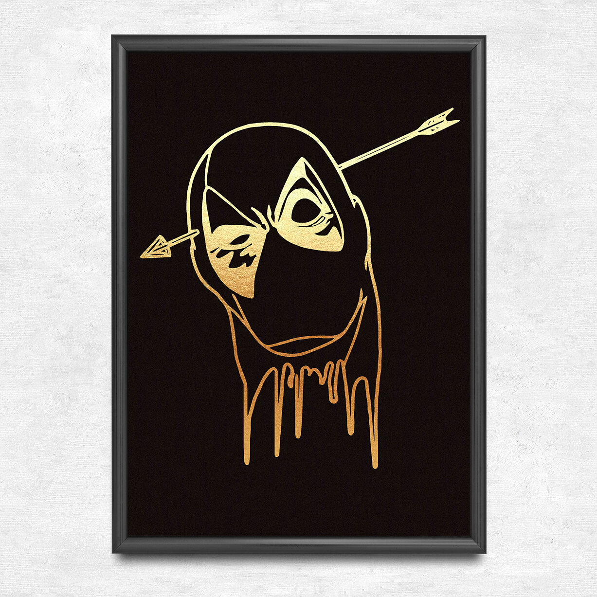 Постер Дедпул / плакат для интерьера Deadpool. Марвел, Marvel, комиксы, фильмы, Дэдпул