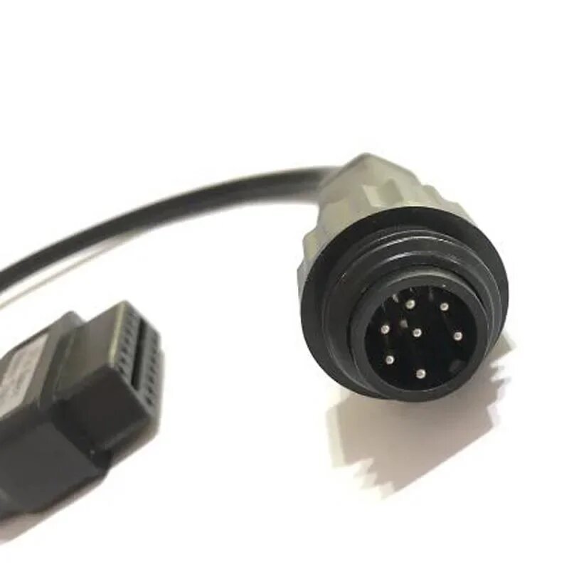 Для Knorr Wa-bco 7-контактный 7-контактный кабель-переходник OBD II 16-контактный для дизельного грузовика для Knorr для Wabco для прицепа