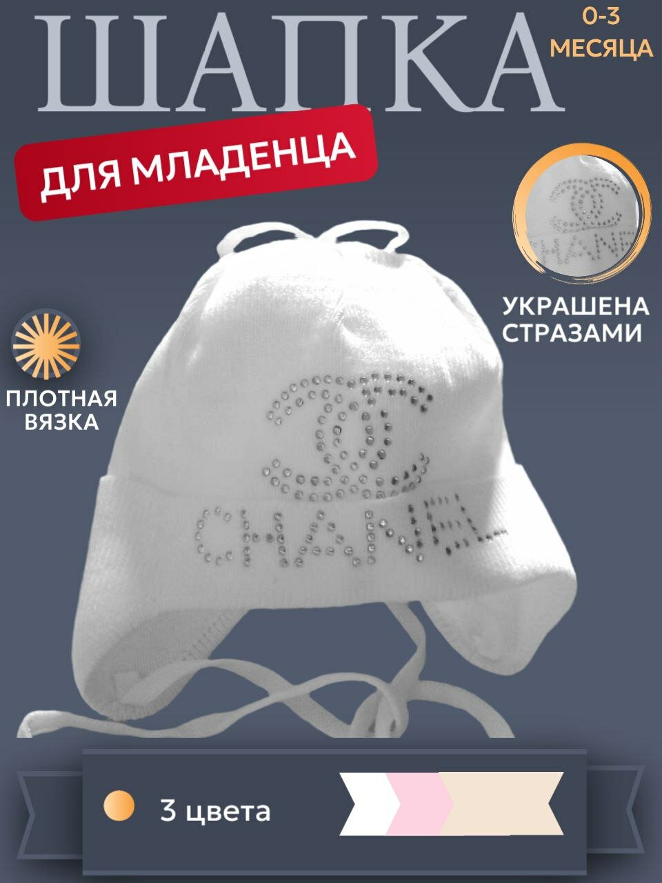 Шапка Весна-лето 2025 для детей