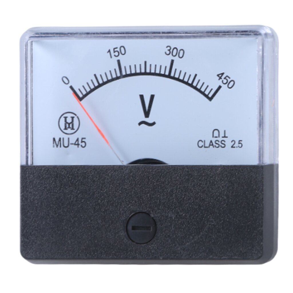 Аналоговый Панельный Измеритель Вольтового Напряжения Аналоговый Вольтметр AC0-300Volt AC0-450V Датчик Напряжения для Генератора переменного тока