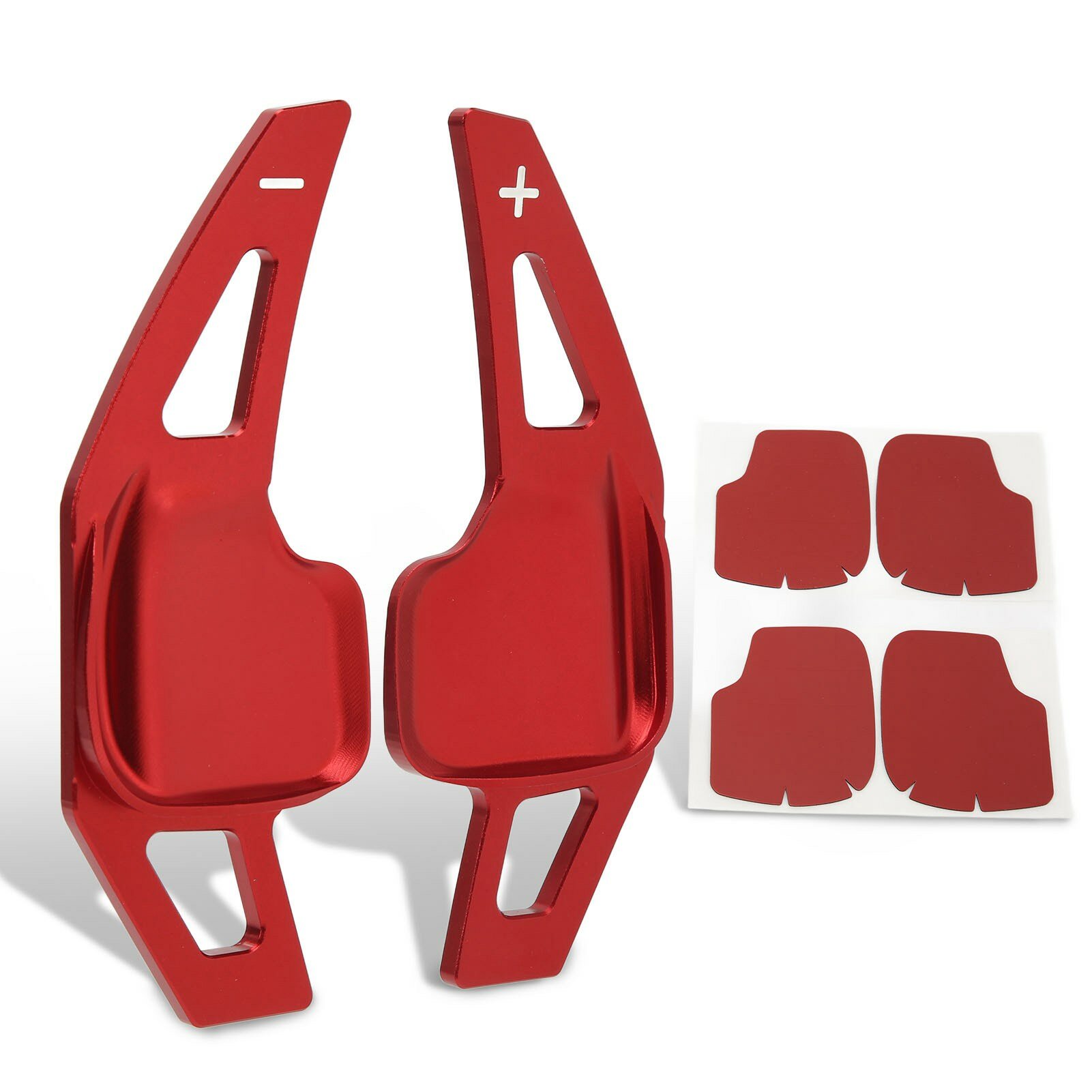 Лепестки руля алюминий, для F-кузов BMW M-Sport, красные