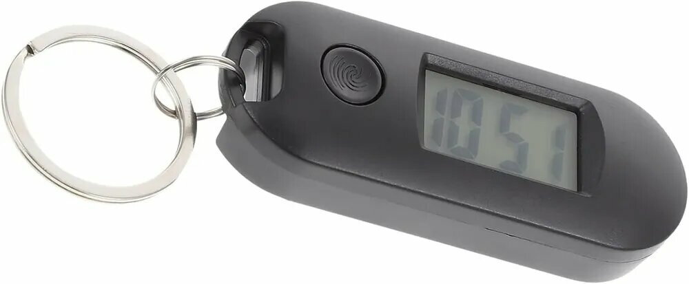 Электронные часы-брелок для ключей