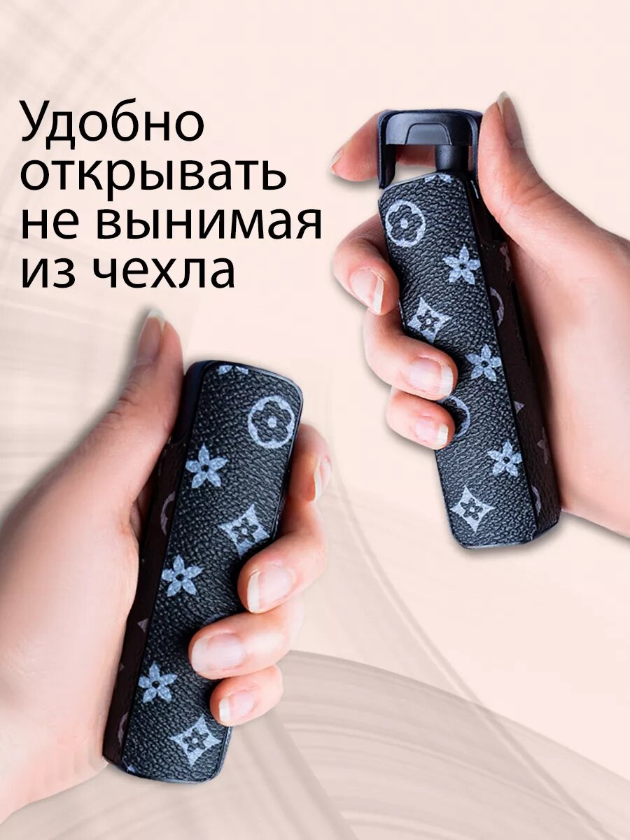 Чехол на Лил 2 LIL Solid 2 Plus изготовленный из высококачественной эко кожи — фото 1