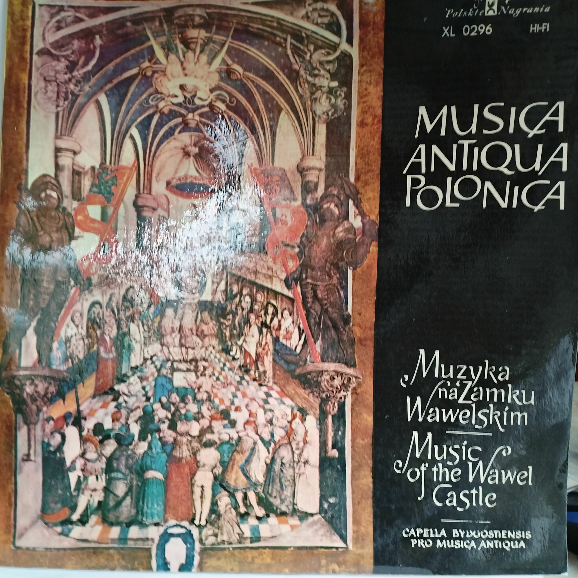 Musica Antiqua Polonica - Muzyka Na Zamku Wawelskim (1LP PN Muza, Польша, M/NM)
