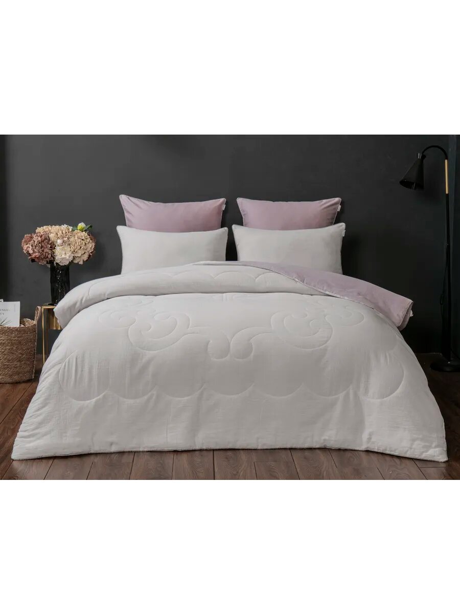 Постельное белье из муслина семейное с одеялом Казанова