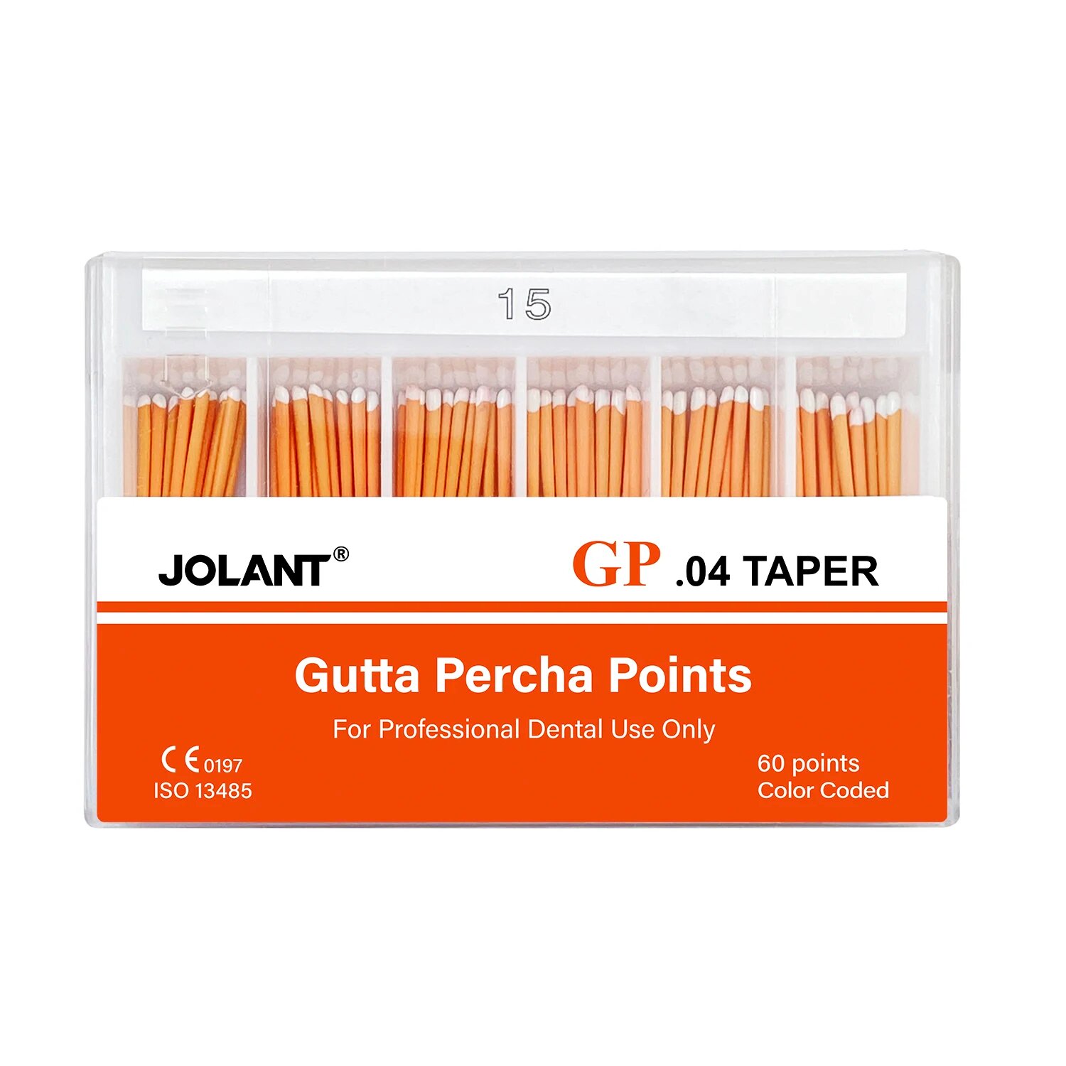 JOLANT Гutta Percha Points GP .04 Taper 15