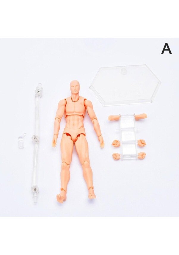 1 набор аниме-фигурок для рисования, форм для тела, человеческая кукла для художников