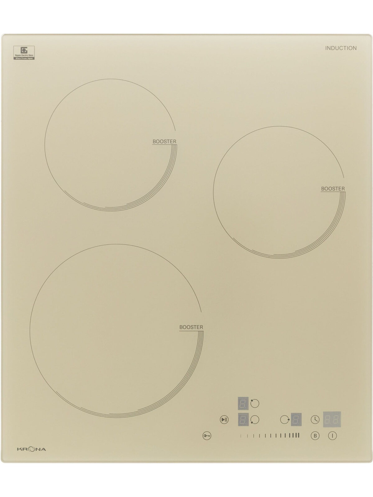 Индукционная варочная поверхность Krona VENTO 45 IV слоновая кость (ка-00004353)