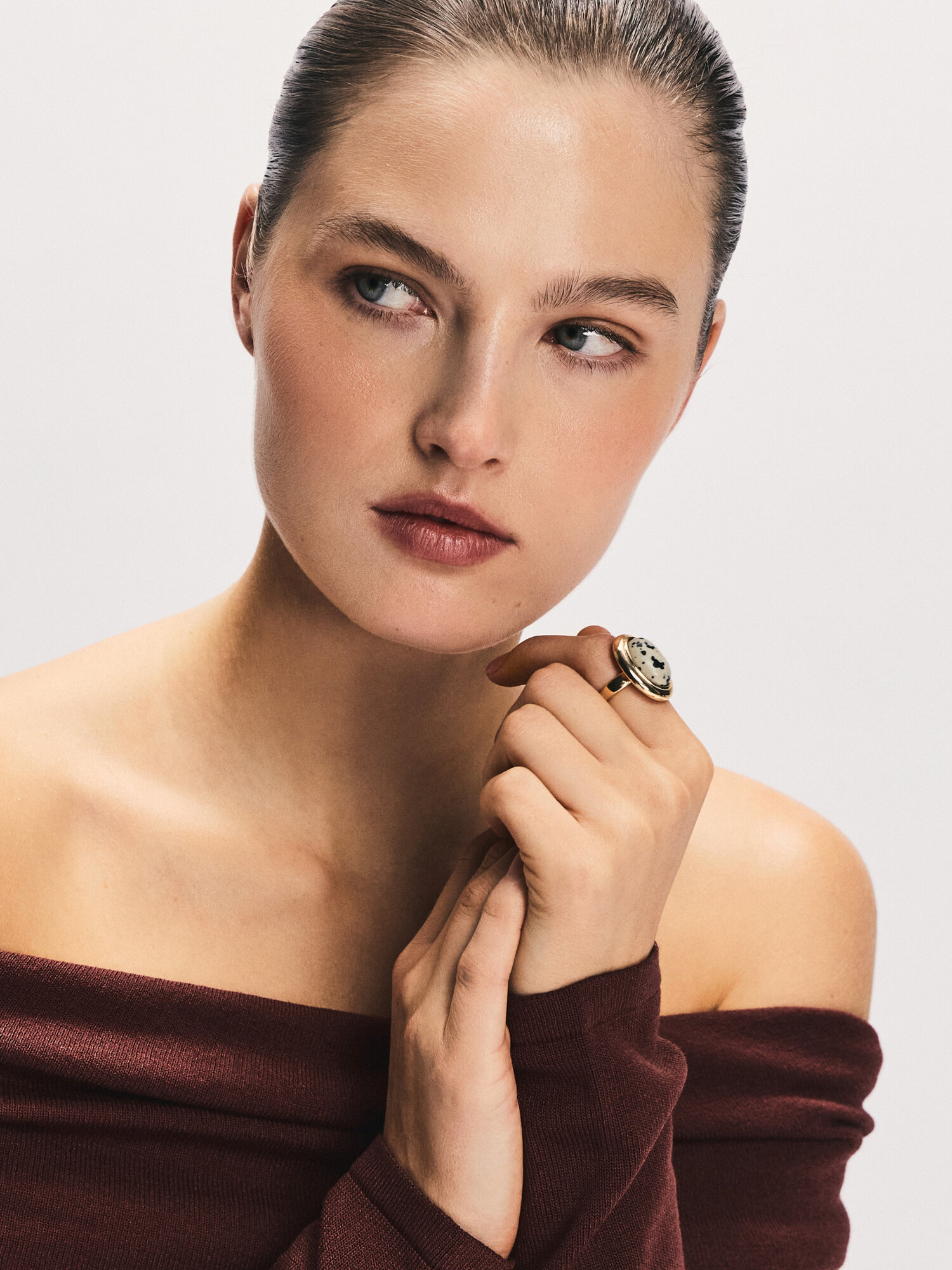 Кольцо, яшма