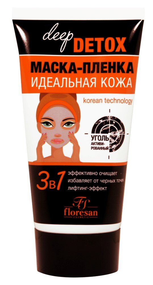 Floresan deep detox маска-пленка 150 мл