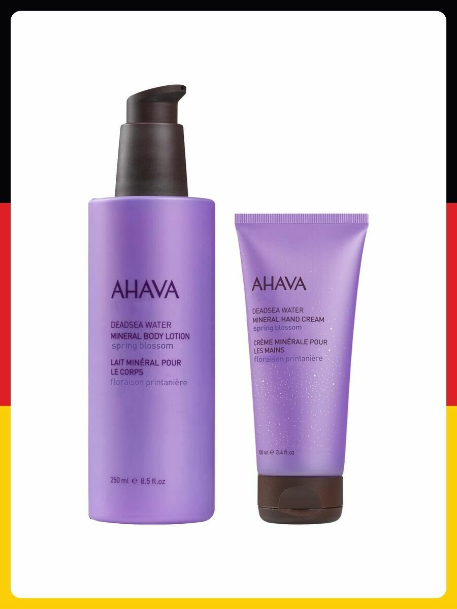 Набор косметический для ухода за кожей Ahava Deadsea Water Spring Blossom, 100 ml