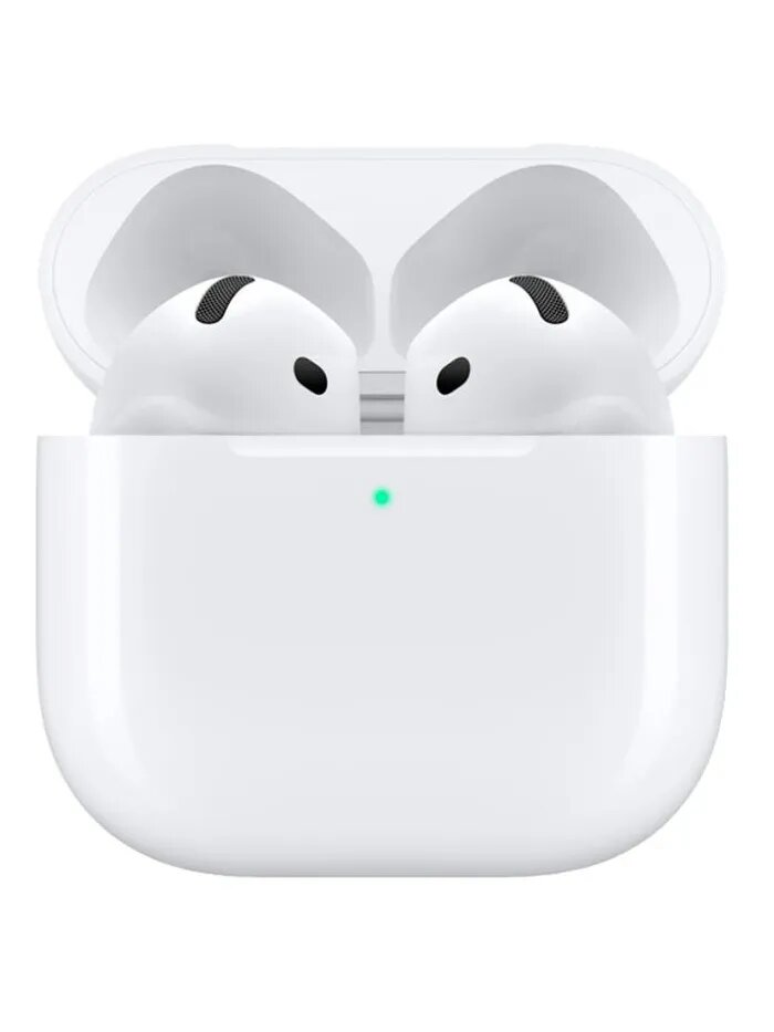Наушники беспроводные Apple AirPods 4 MXP63, Bluetooth, белый