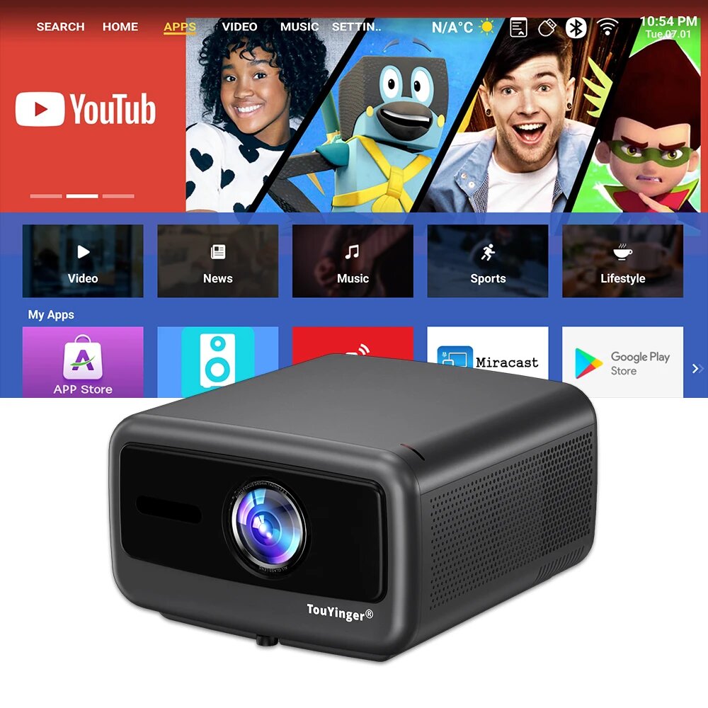 TouYingger Q13W Цифровой проектор Q13W