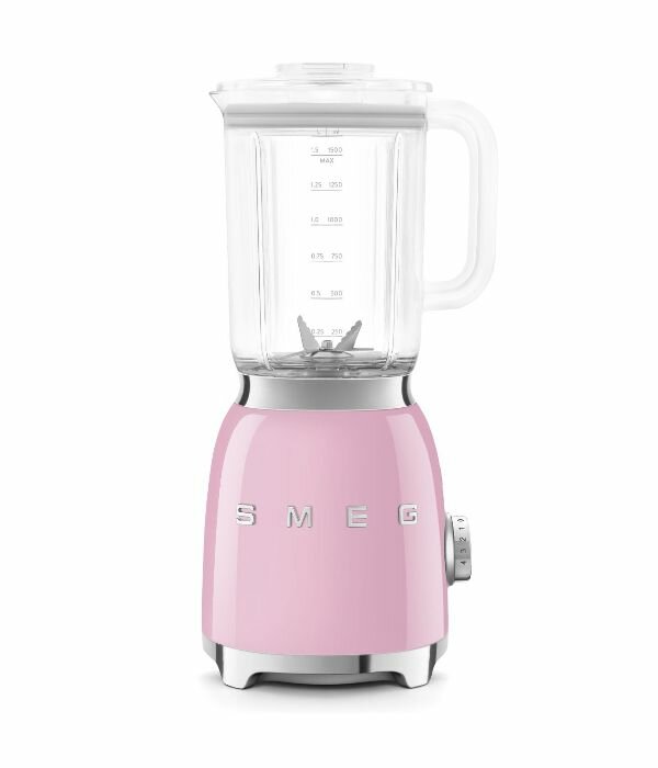 Блендер стационарный Smeg BLF03PKEU, розовый
