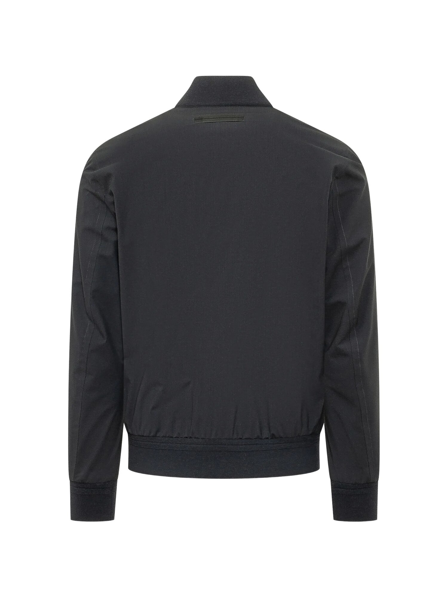 Куртка Ermenegildo Zegna Zip-up blouson jacket, размер 46, серый — фото 1