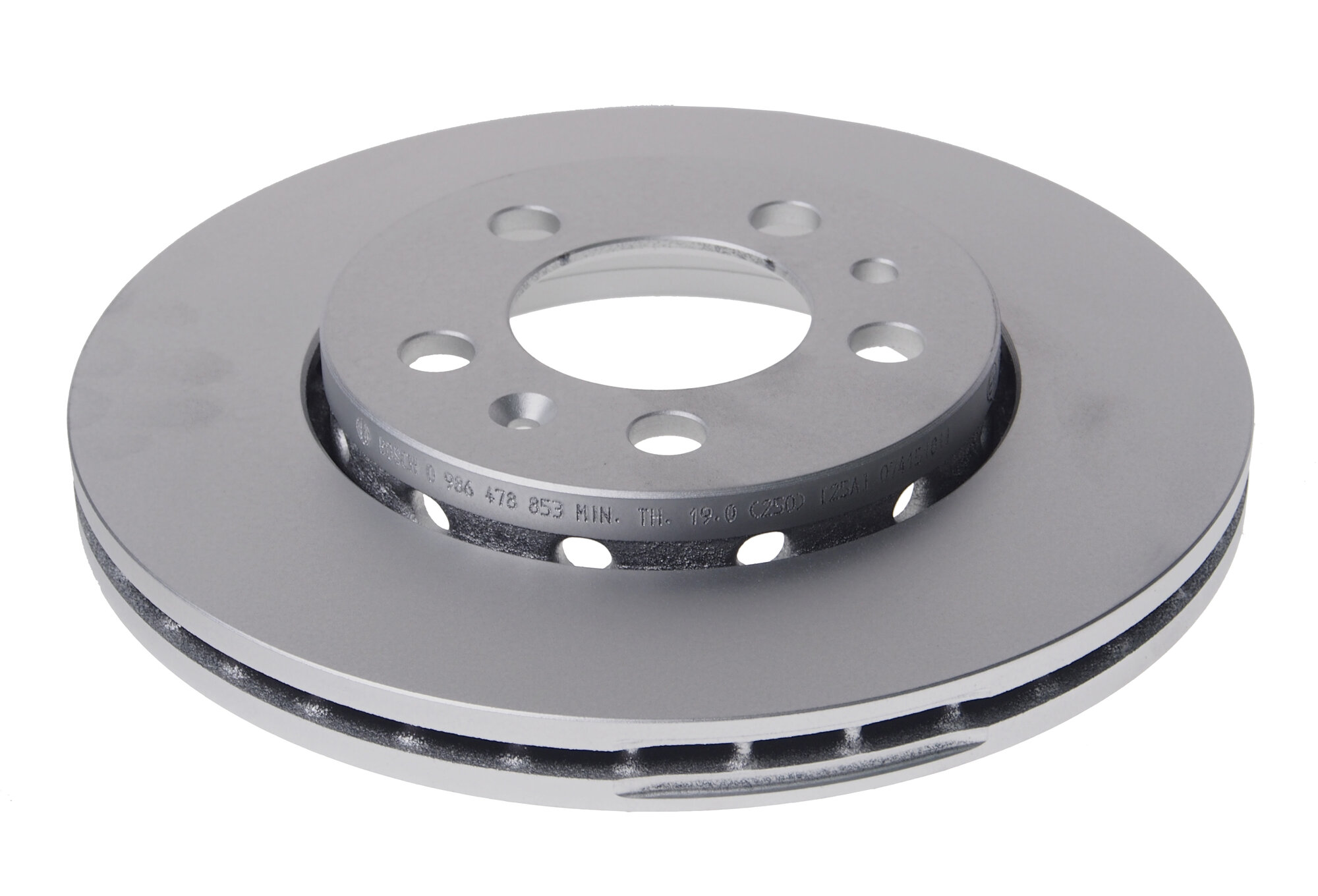 Диск тормозной передний (1шт.) Bosch Арт. 0986478853 / VW Golf 4,5 AUDI A2, A3 SKODA Fabia, Octavia