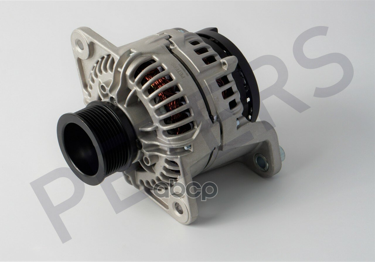 Генератор! 24V 120A B1+ (M8), W, L, 15, BS, DFM, шкив поликл Volvo FH/FM PETERS арт. 081955021