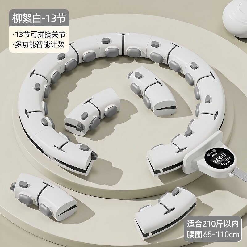 Хула-хуп для женщин, для похудения живота, съемный и соединяемый, бесшумный, нескользящий, удобный для талии, умный хула-хуп с подсчетом