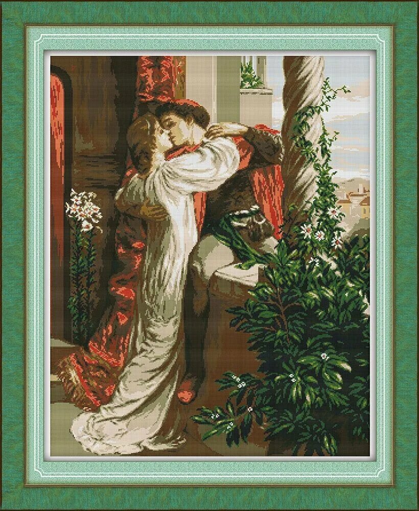 NKFвышивка крестом наборы, Схема на16CT "Ромео и Джульетта",52*62CM