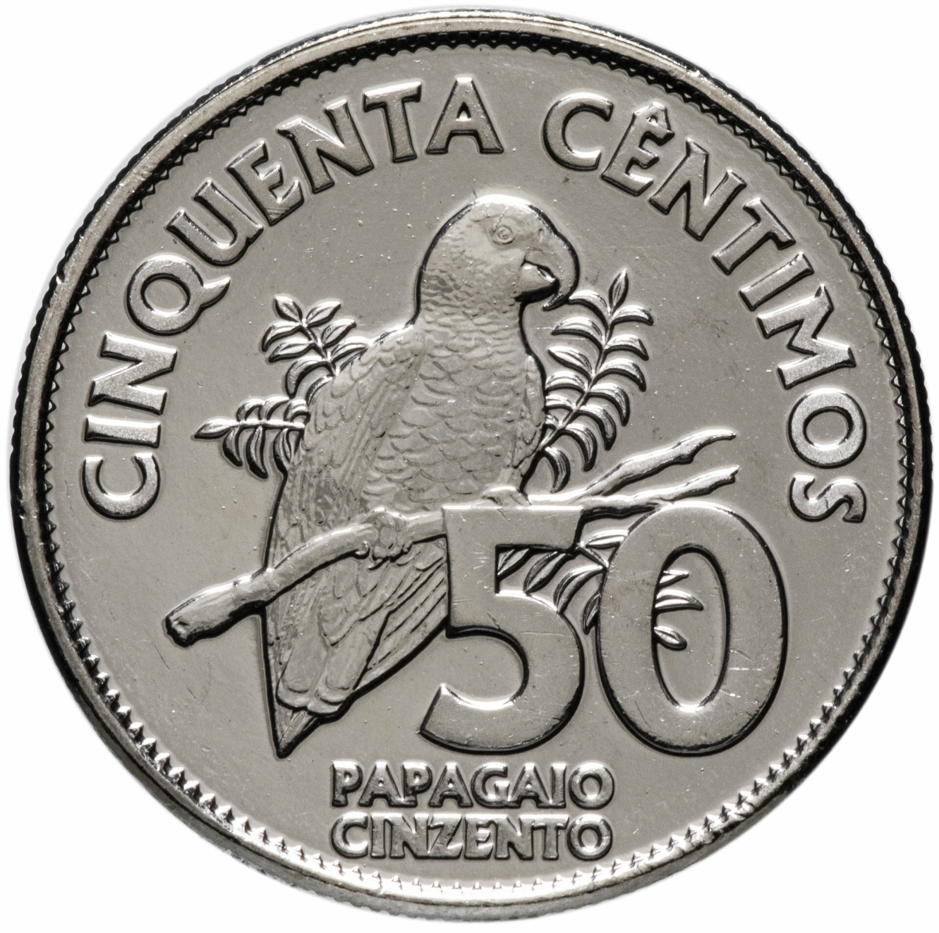 Сан-Томе и Принсипи 50 сентимо sentimos 2017, Сталь, в сохранности UNC