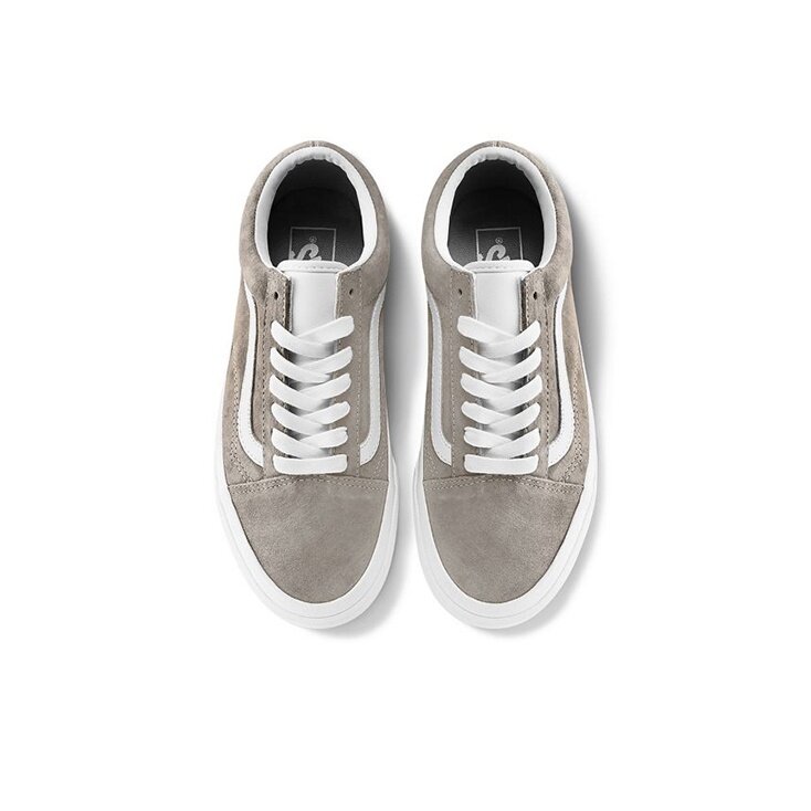 Кроссовки VANS Old Skool, размер EU 36 стопа (22.5CM), серый — фото 1
