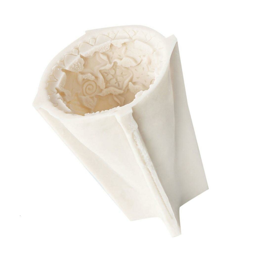 Силиконовые формы для свечей в виде шишек, 4