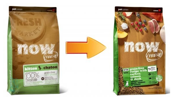 Сухой корм для котят NOW FRESH с лососем, с индейкой, с уткой 1.36 кг ...