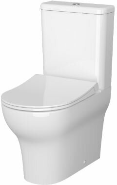 Унитаз компакт пристенный Vitra Zentrum с функцией биде, с смесителем, сиденье микролифт, арт 9012В003-7226