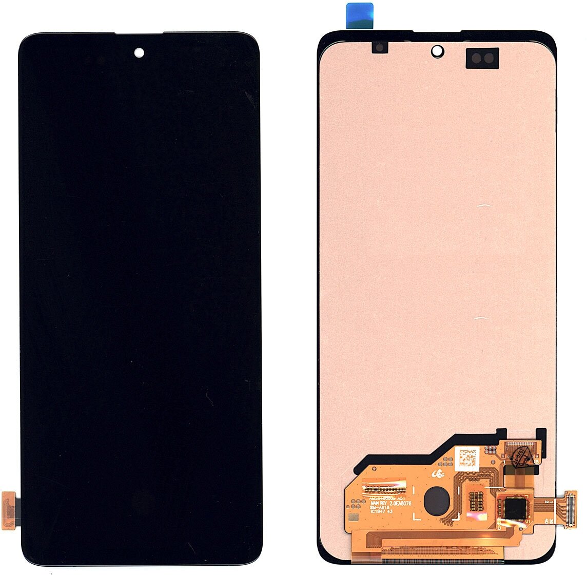 Дисплей (модуль) для Samsung Galaxy A51 SM-A515F в сборе с тачскрином (OLED Full) черный