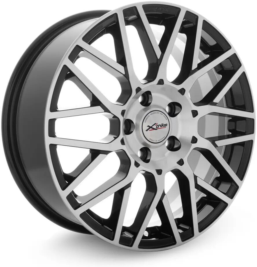 Колесный диск X-trike X-131 7x17 4*100 ET43 D60.1 BK/ FP